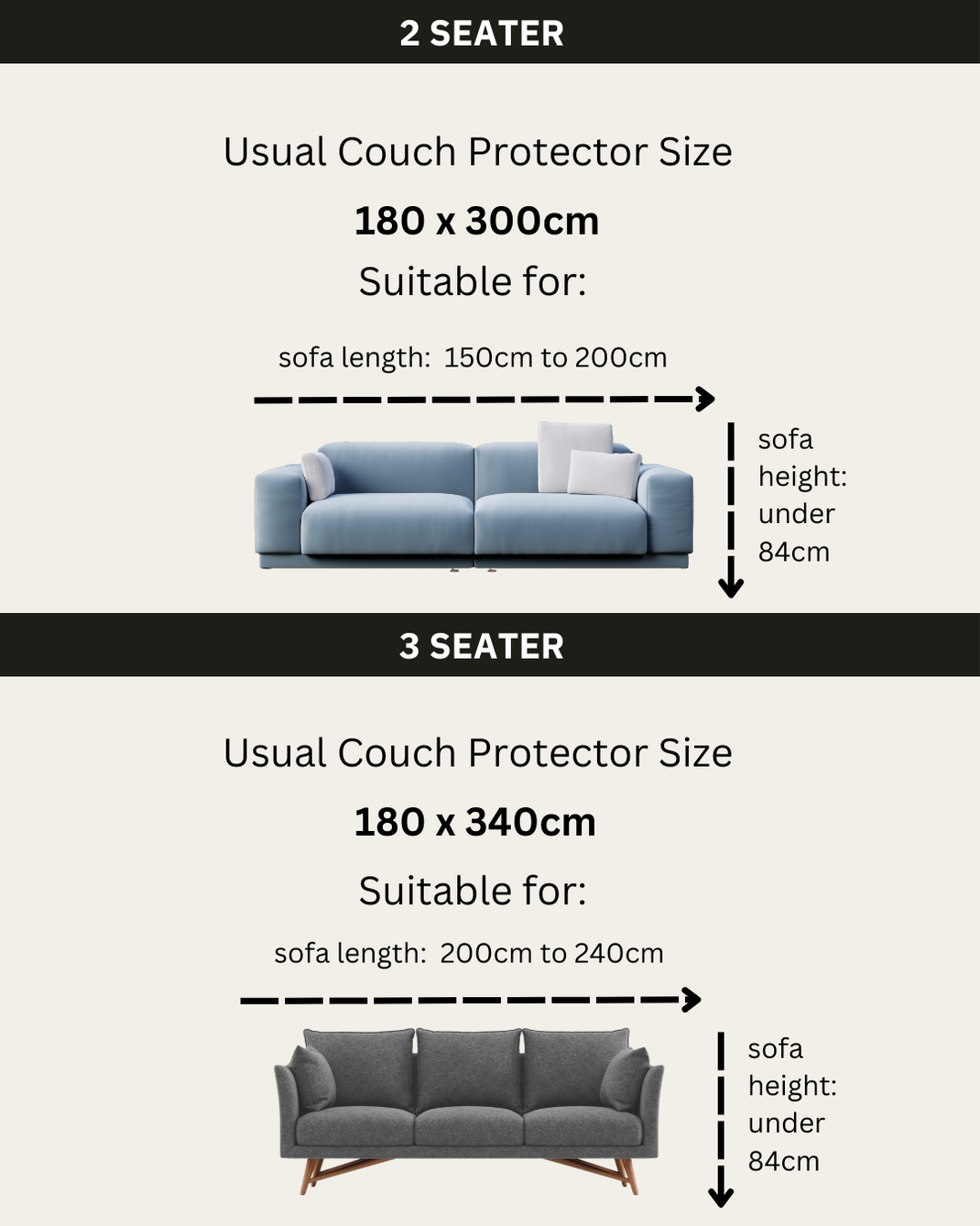 Size Guide – CouchCare